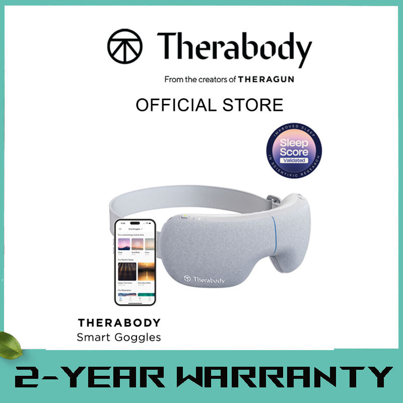Therabody SmartGoggles – Heated eye and temple massage for better ...