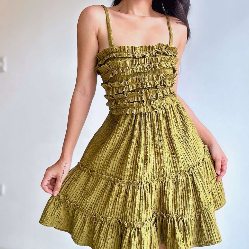 RAFFLES MINI DRESS FOR TEENS AND WOMENS | Shopee Philippines