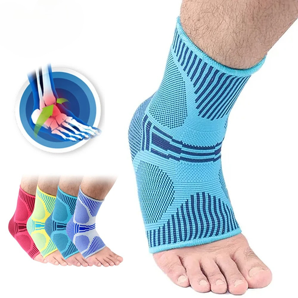 1 PC Professional Sports Ankle Support Brace Compression Breathable ...