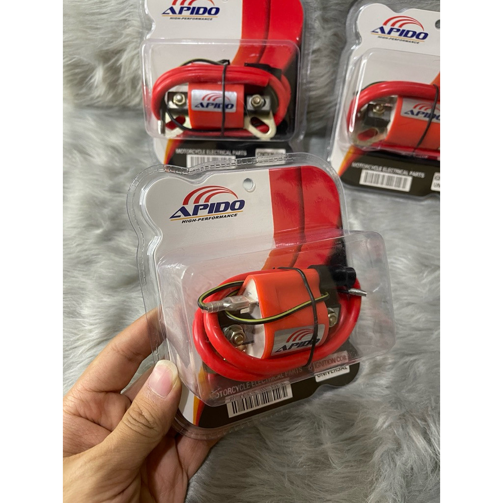 APIDO IGNITION COIL ORIGINAL ( CARB TYPE ) UNIVERSAL | Shopee Philippines