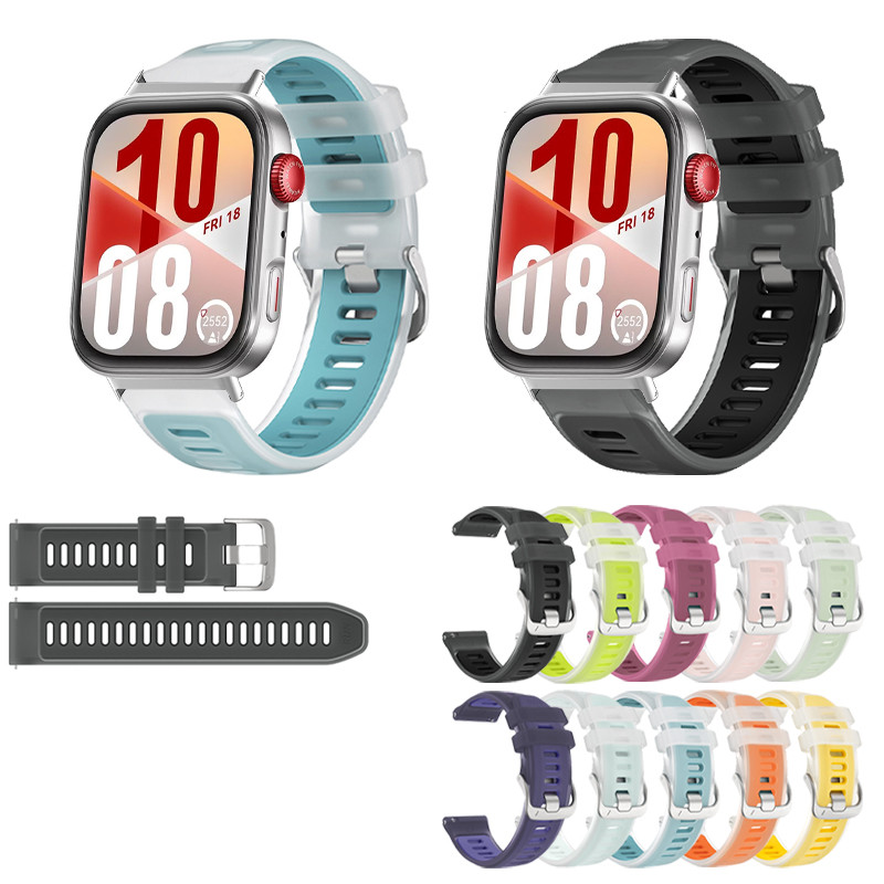 Translucent Jelly Silicone Strap For Huawei Watch Fit 4 3 2 Fit4 pro ...
