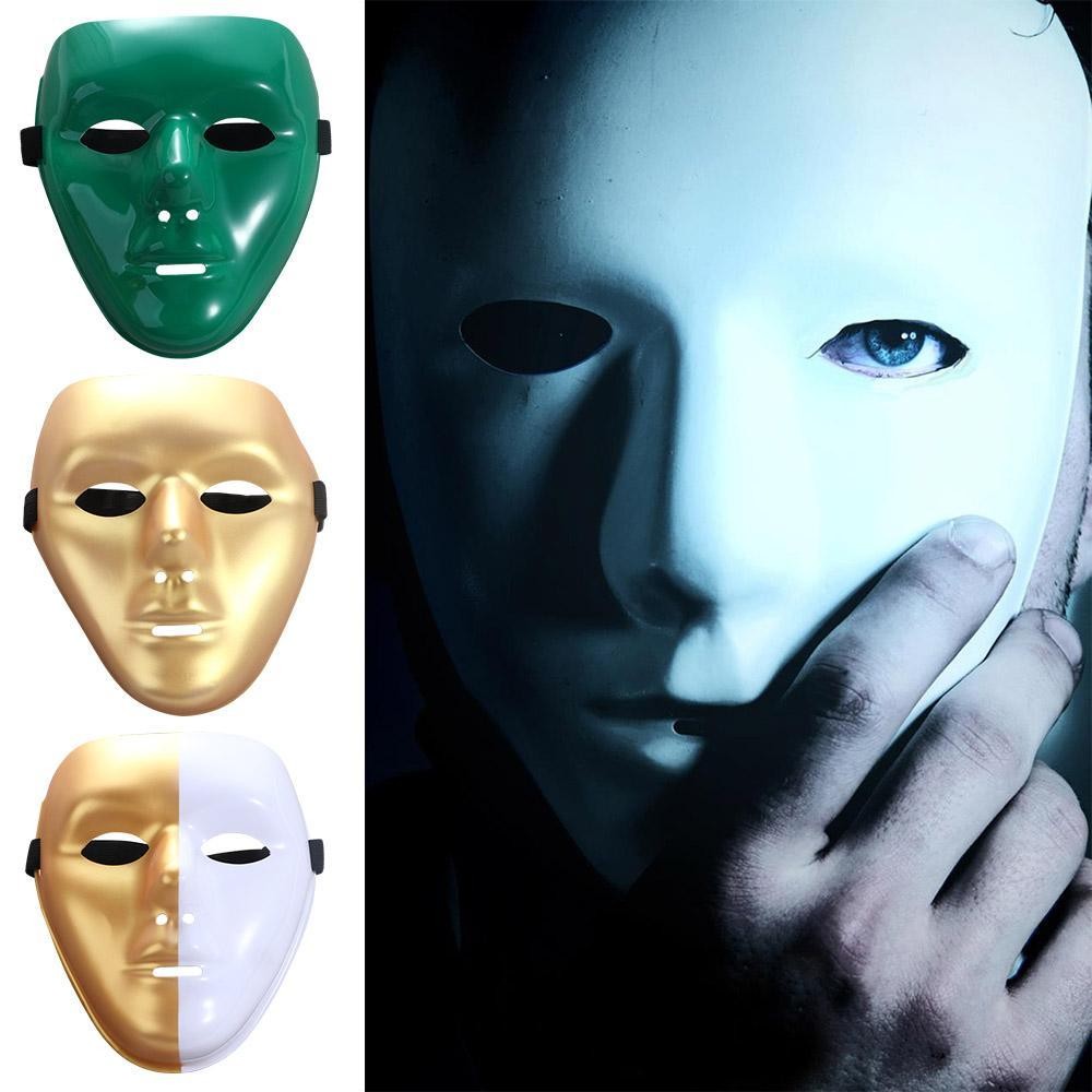 JESTINE Halloween Masks Personality Simple Masquerade Cosplay Mask ...