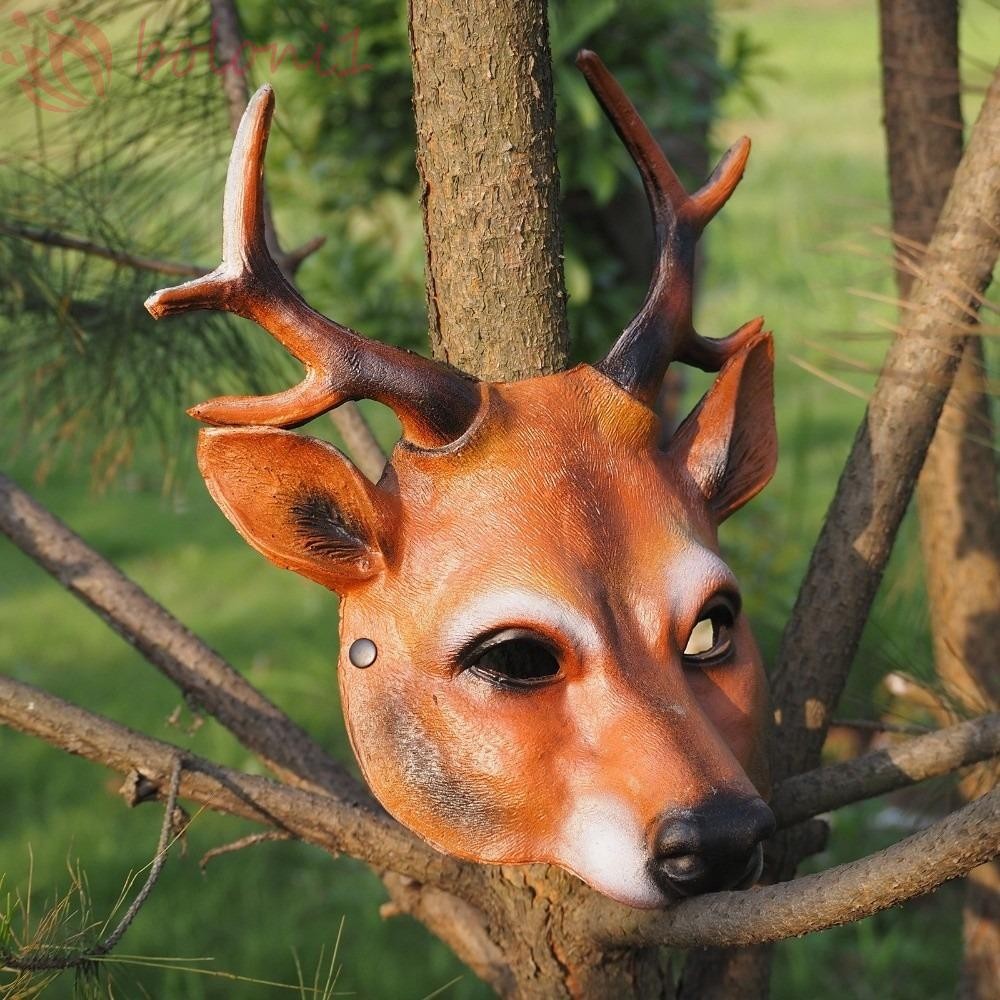 [COD] Deer Head Mask Gift Nightclub For Girl Anime Cosplay Pros ...