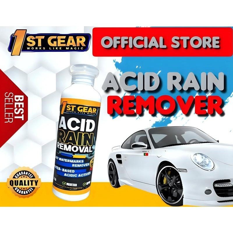 1st Gear Acid Rain Remover for Glass - Watermarks Remover | Shopee ...
