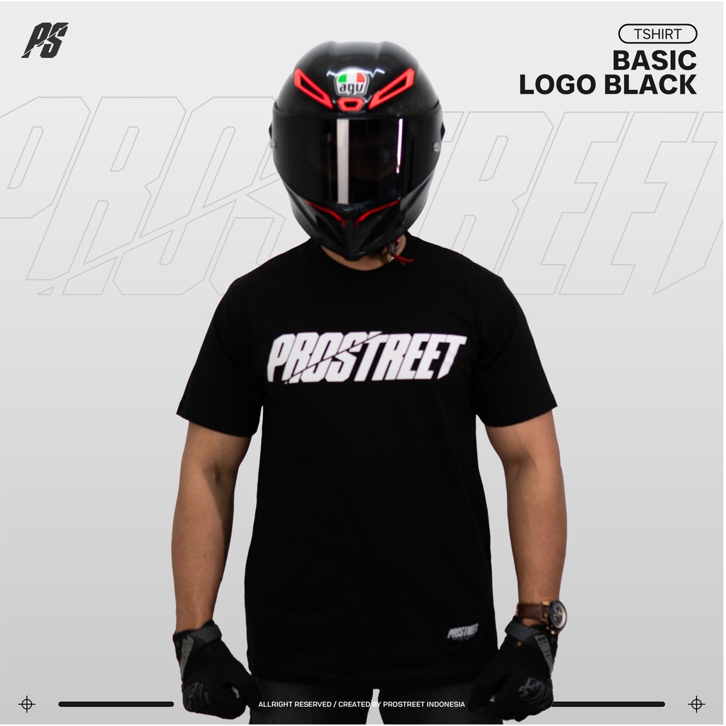 Prostreet Base Logo Black T-Shirt | Shopee Philippines