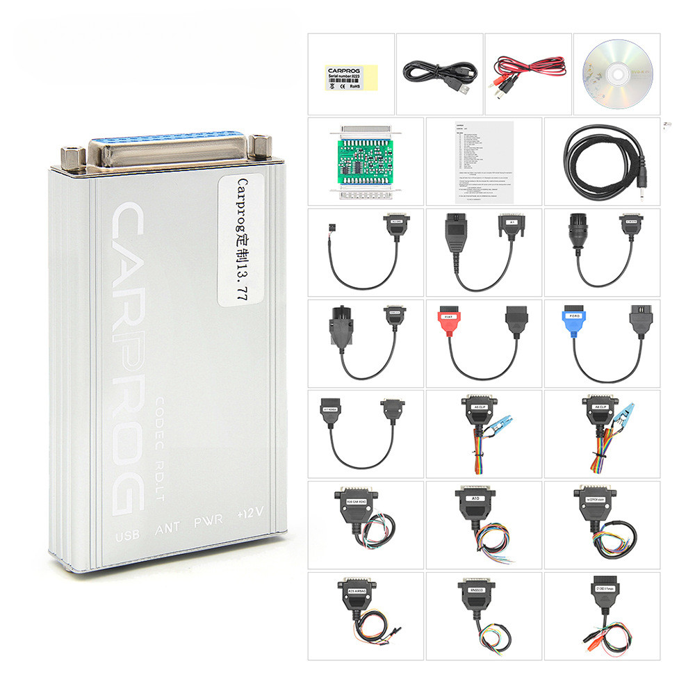 Carprog V13.77 Professional ECU Programmer Airbag Reset Odometer ...