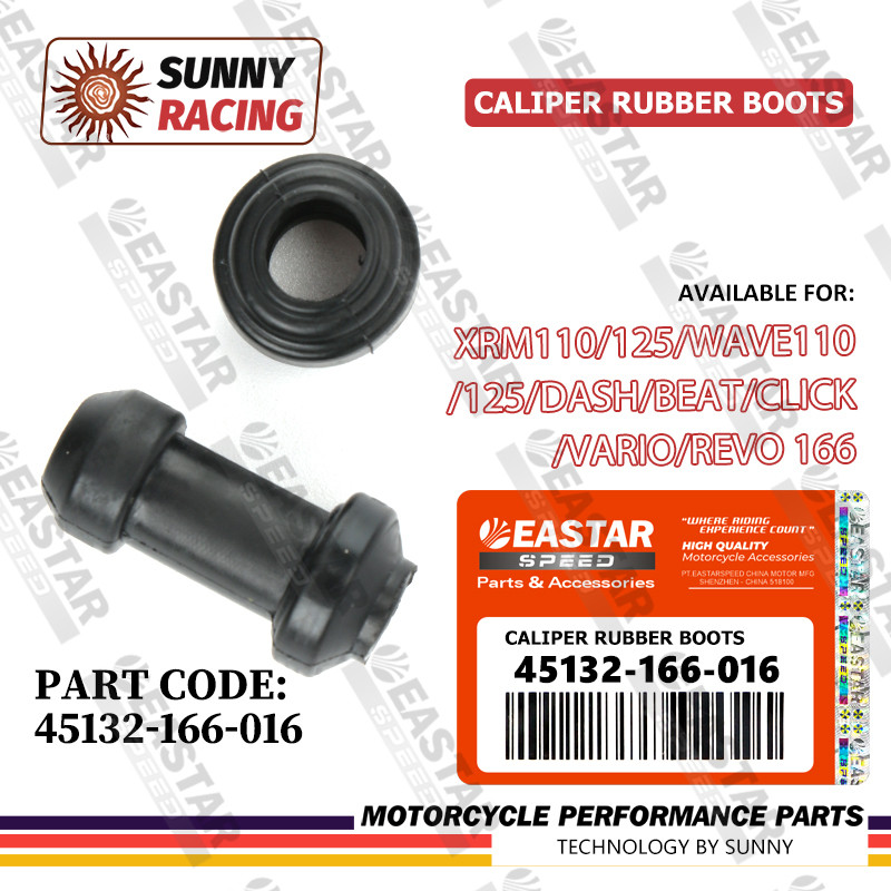 Beat Vario Scoopy PCX CRF CBR RS XRM Wave Click Caliper Boot Rubber Gut ...
