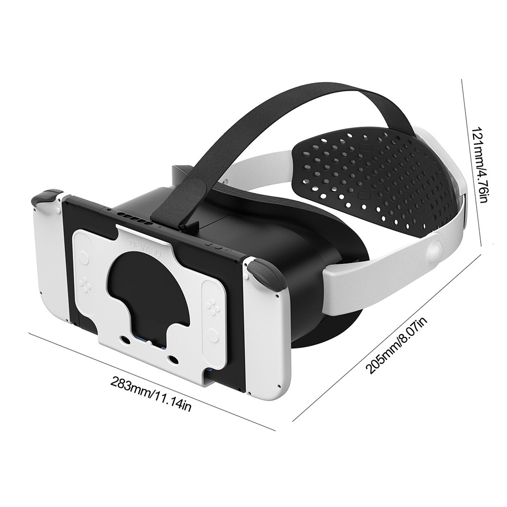 VR Headset Virtual Reality Headset with Adjustable HD Lenses Headband ...
