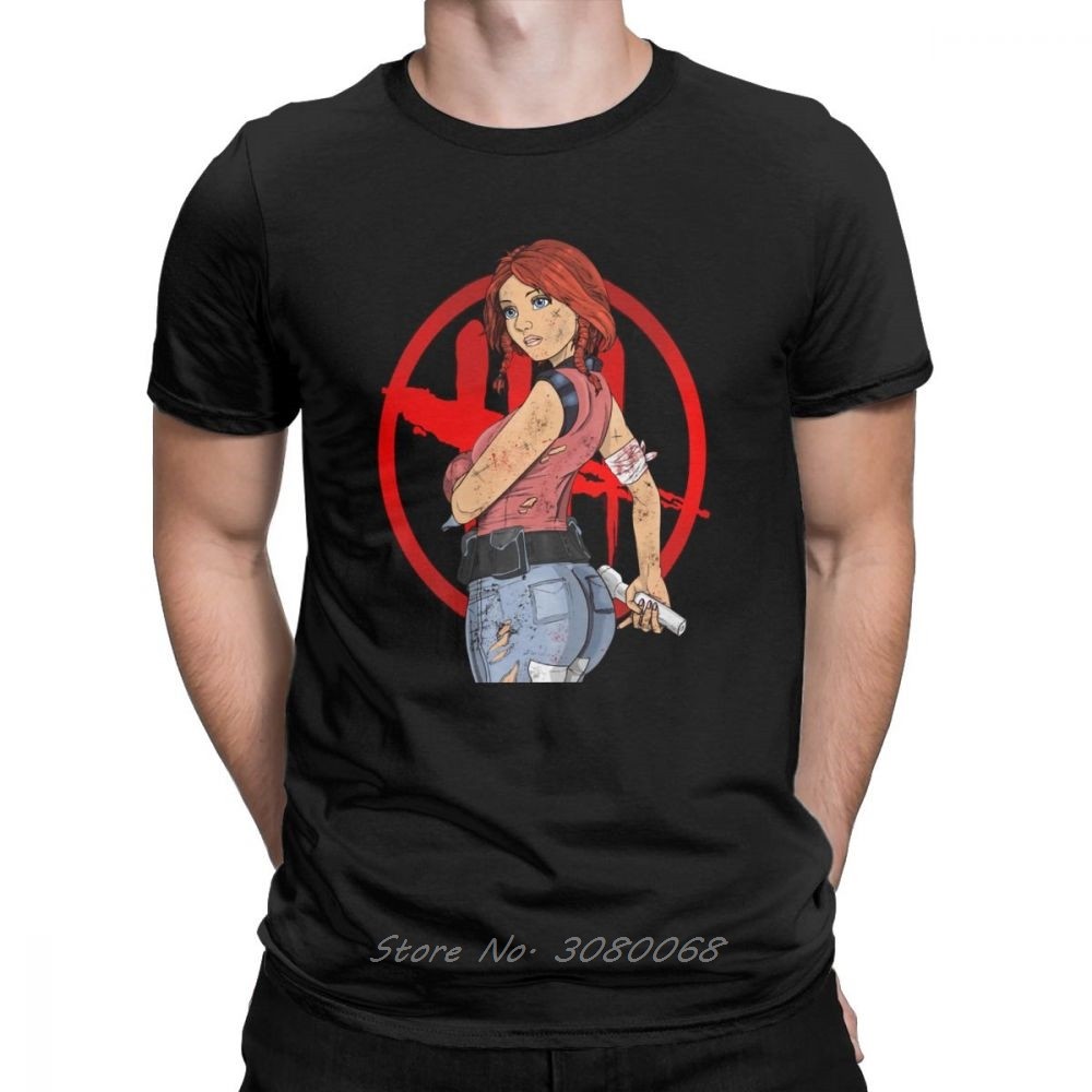Dead By Daylight Meg Thomas Dirty And Bloody Men T Shirt Dbd Trapper ...