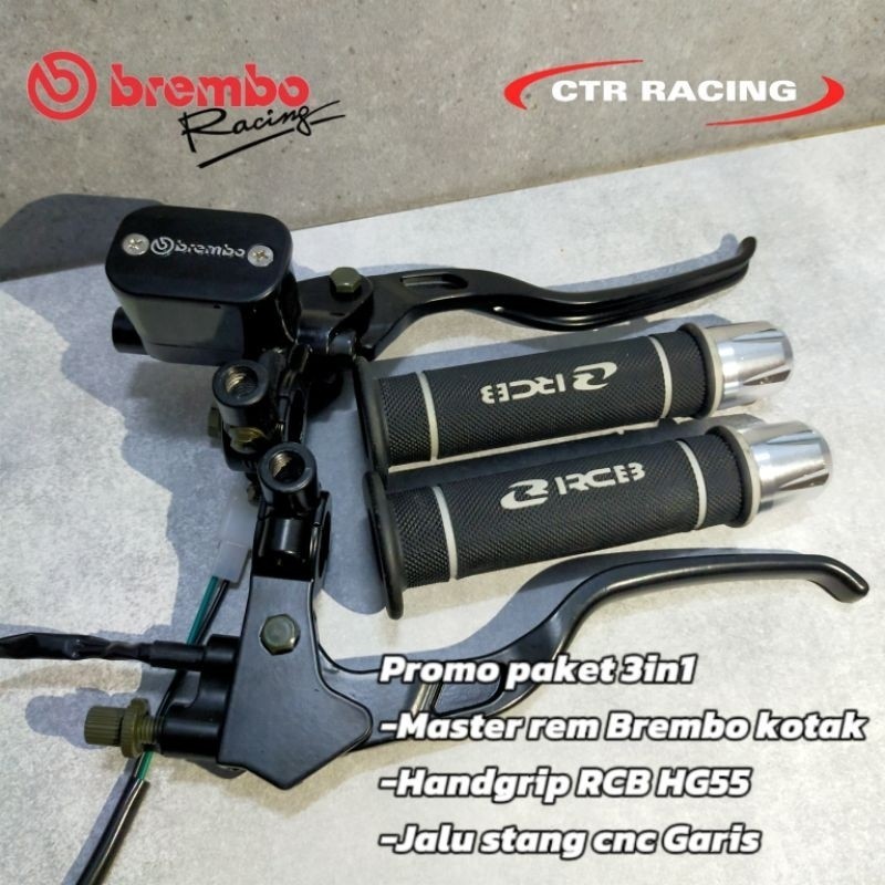 ORIGINAL PLUS Brembo box brake master package plus original RCB HG55 ...