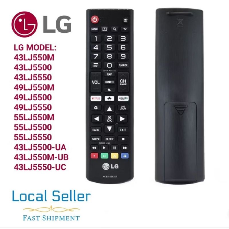 LG Universal AKB75095307 Replace LG 99% Model TV Universal Remote ...