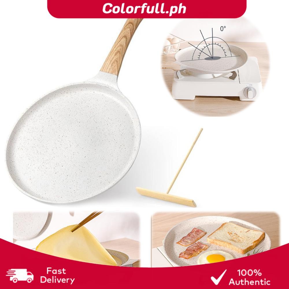 Nonstick Frying Pan Skillet with Heat Resistant Handle Egg Pan ...