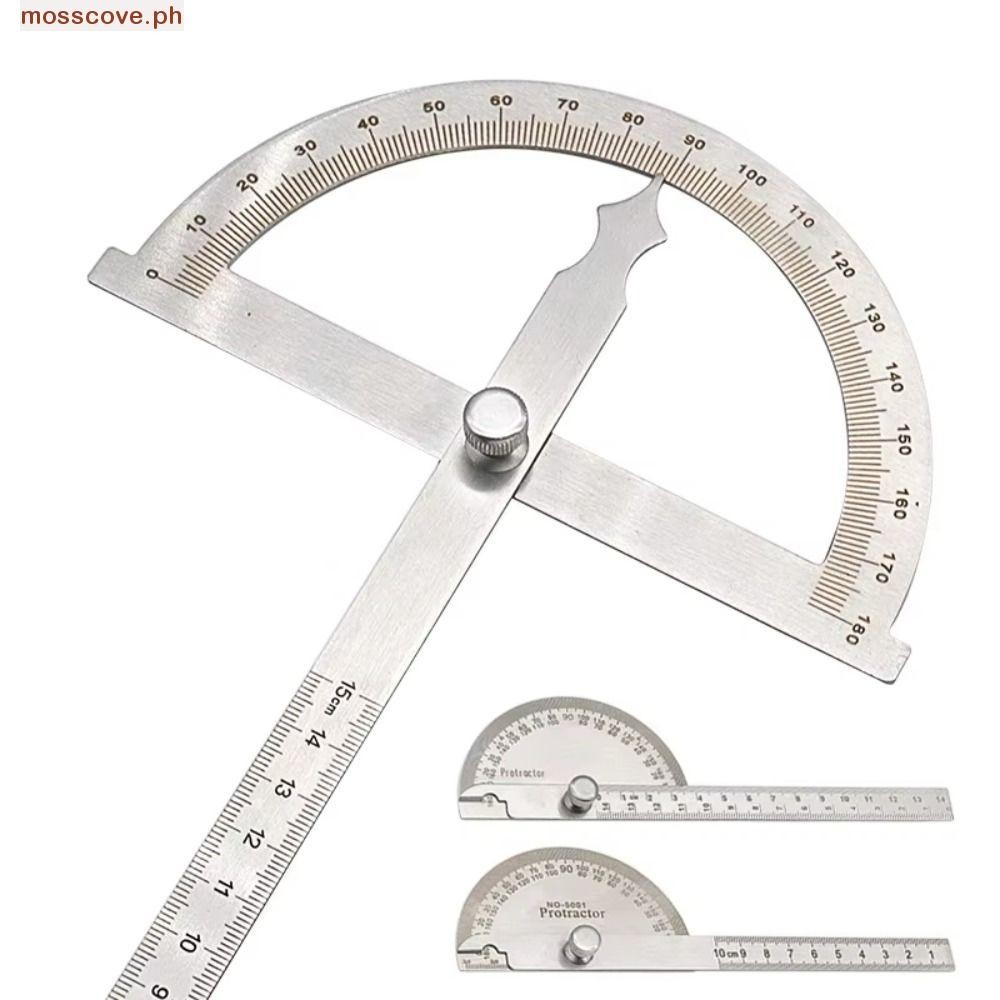 MOSSCOVE Protractor, Angle Ruler Goniometer 180 Degree Protractor ...