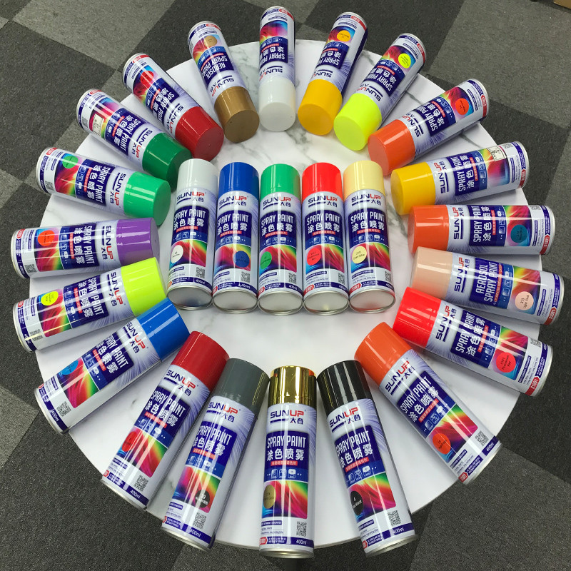 Spray Paint Black White Gold Self-Spray Paint Metal Chrome Plating Anti ...