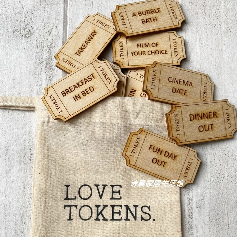 Personalized Customized Wooden Love Contract Card Customized Exclusive ...