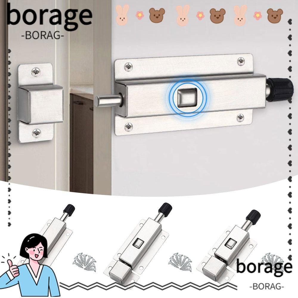BORAGE Window Catch Lock, Spring Lock Stainless Steel Door Latch ...