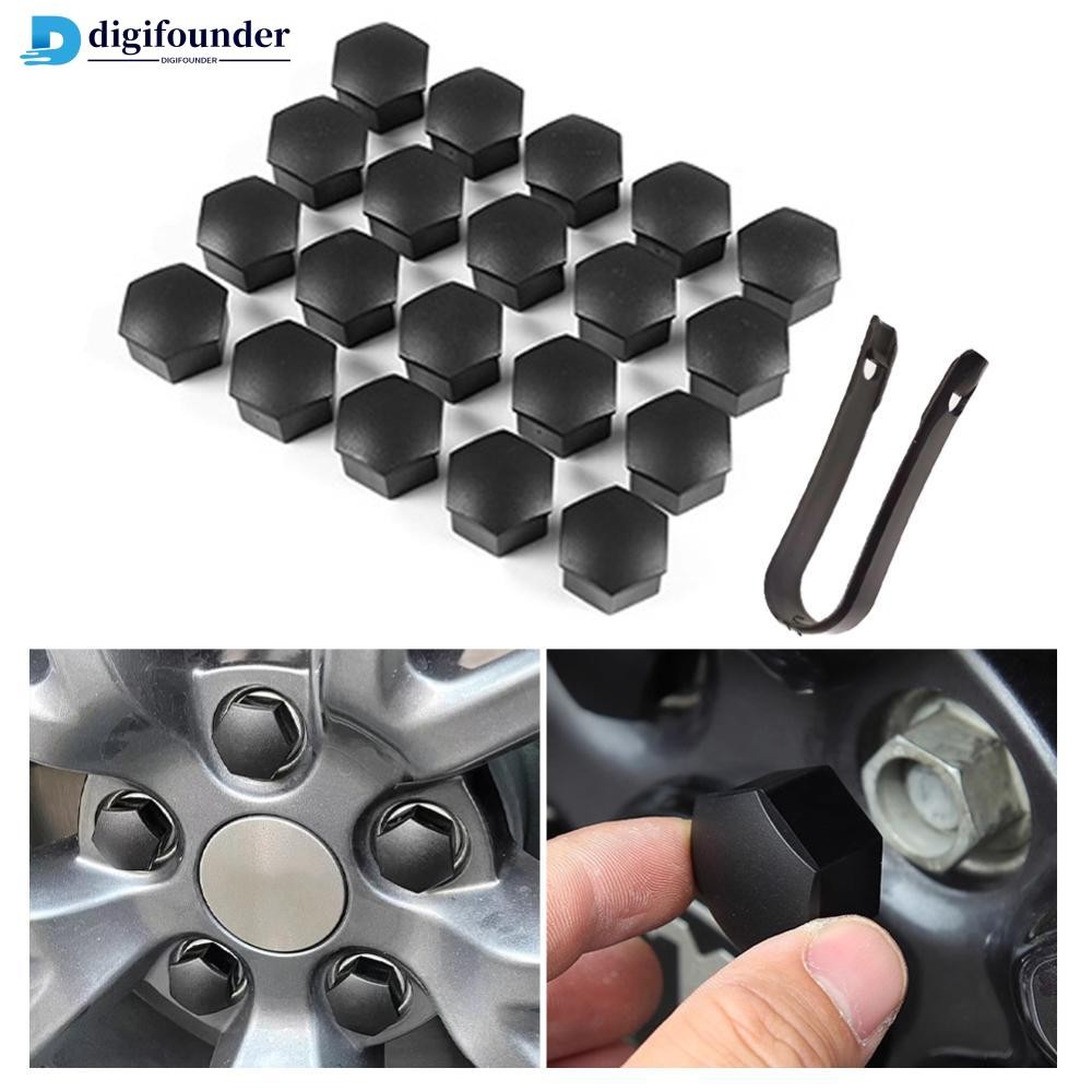 DIGIFOUNDER 20Pcs/Set Car Wheel Nut Car Tire Wheel Center Nut ...