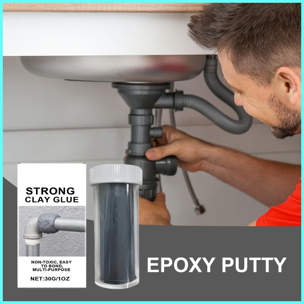 Plumbers Putty for Sink Drain Waterproof Quick Drying Pipe Filler Putty ...