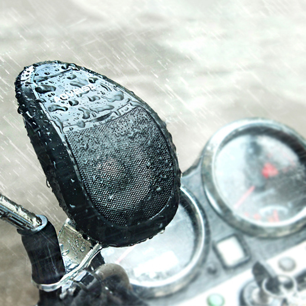 MT493 Motorcycle Bluetooth-compatible Speaker MP3 Audio System FM Radio ...