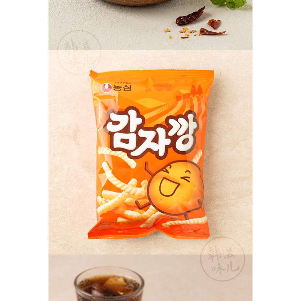 Korea Imported Nongshim Puffed Snacks Fresh Shrimp Fries French Fries ...