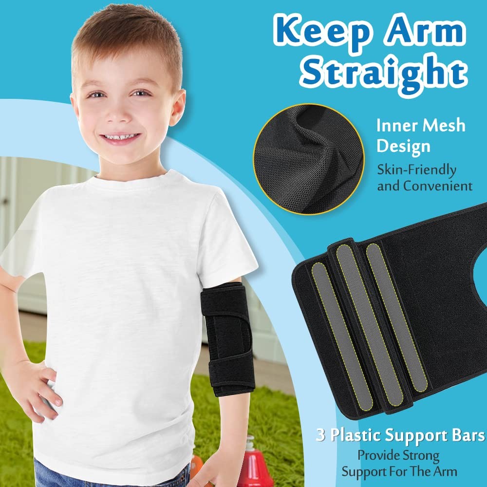 Pediatric Elbow Brace Child Straight Arm Splint Kids Elbow Immobilizer ...