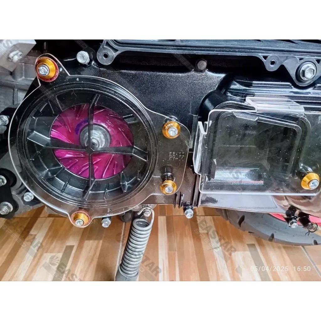 CVT COVER FOR NMAX NEW AEROX NEW CLEAR | Shopee Philippines