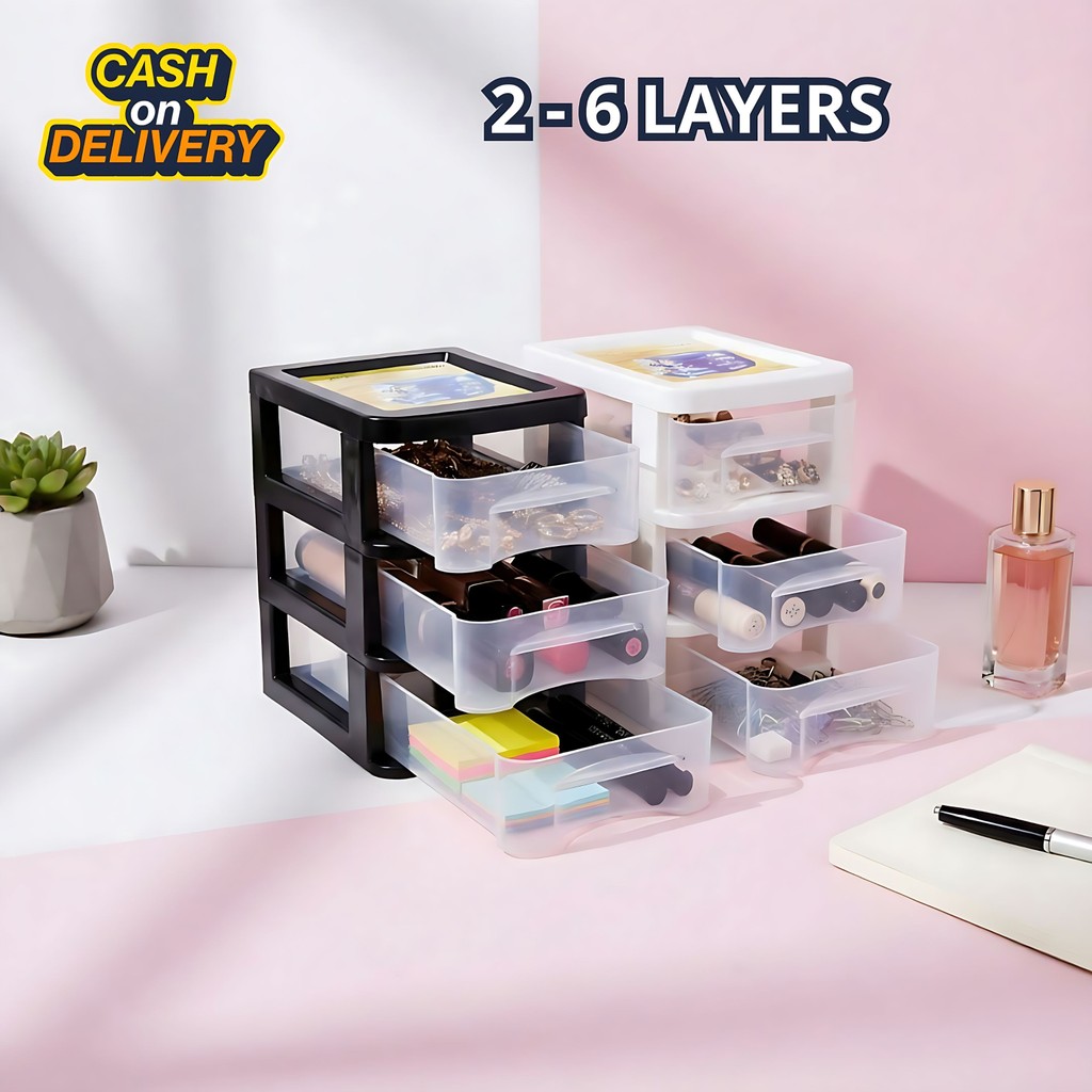 HomeBiz Supply Mini Drawer Organizer Jewelry and Makeup Organizer ...