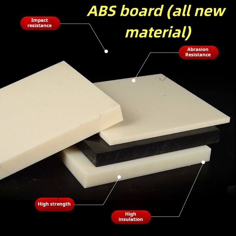 Beige/Black ABS Board Anti-Static Flame Retardant Engineering Plastic ...