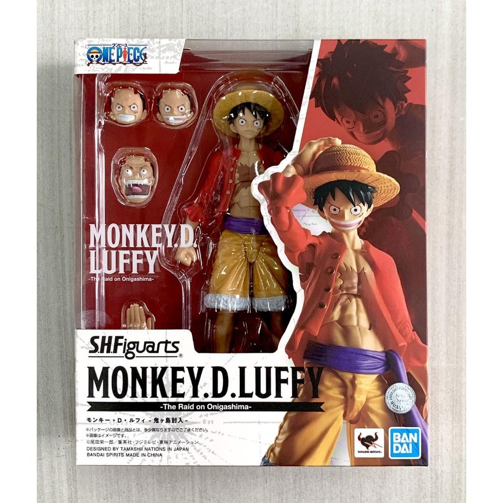Bandai SHF S.H. Figuarts One Piece Oniguarts Defeating Monkey D Luffy ...