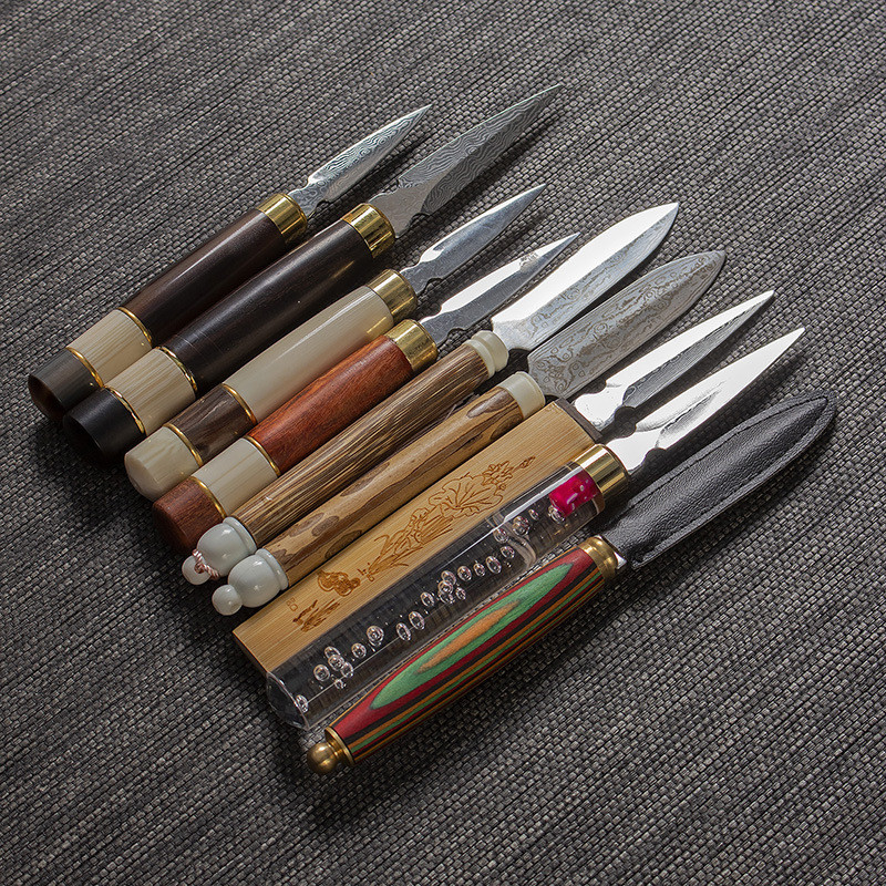 Taoci Ba Pu'er tea knife ebony wood rosewood black Taoci Ba Pu'er tea ...