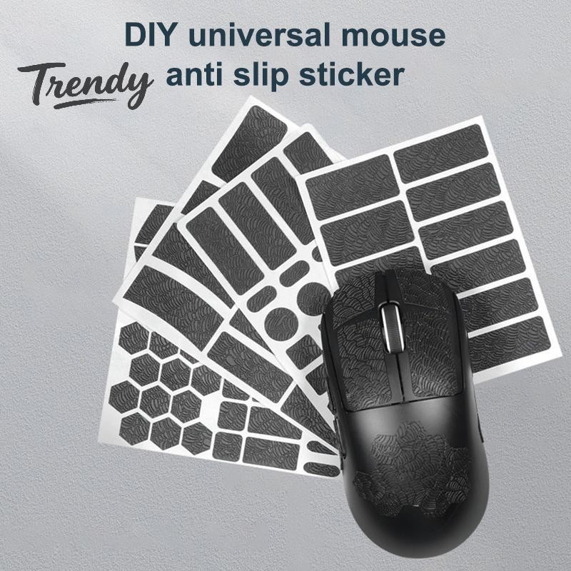 [Trendy] DIY Mouse Non Slip Sticker Universal Sweat Resistant Anti Slip ...