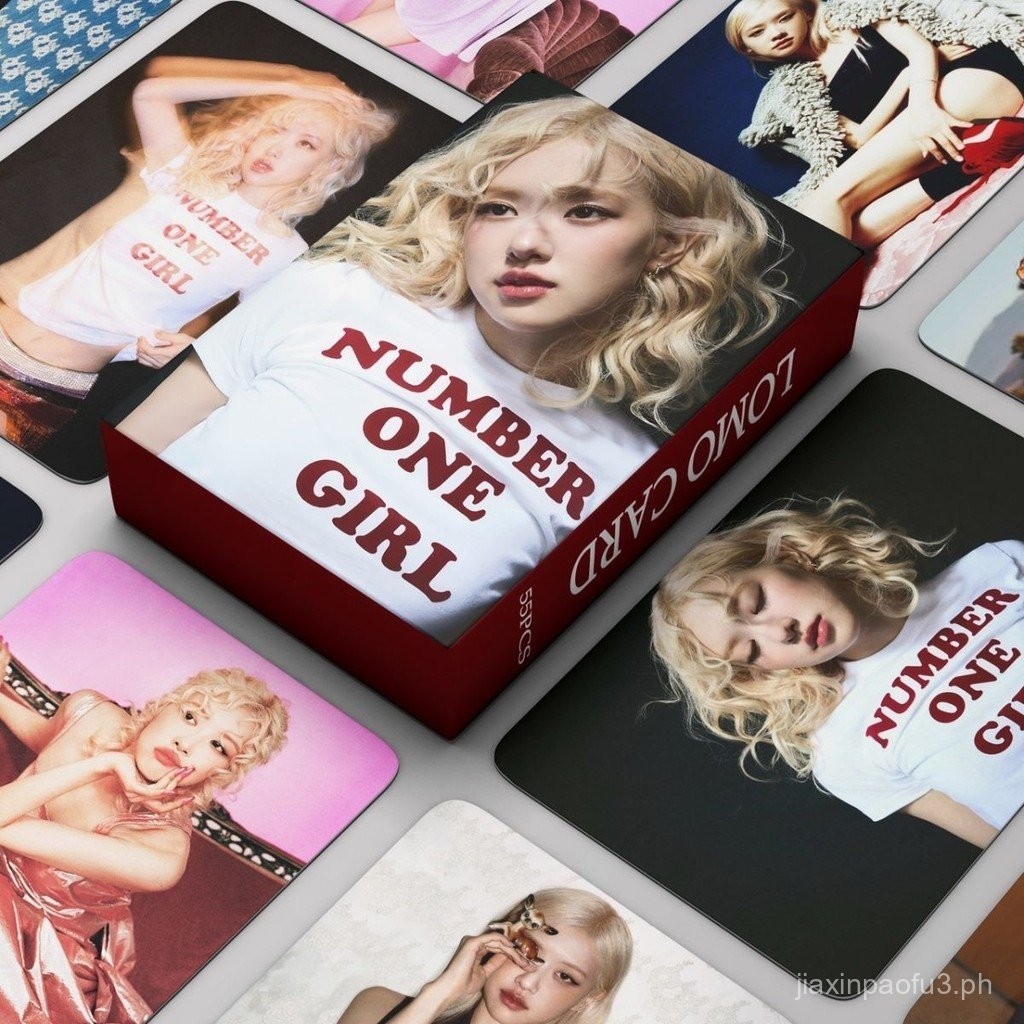 ROSE Park Chae-young Laser Photo Card BLACKPINK Combo Single Self-Print Polaroid 3inch LOMO ...