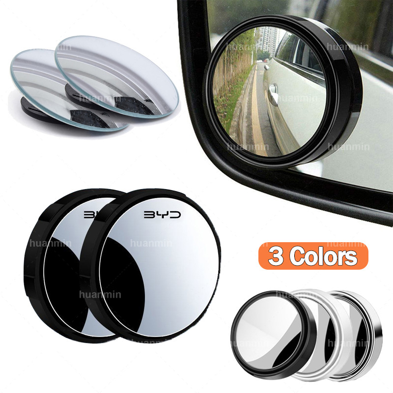 [HD] 2Pcs BYD Car Blind Spot Mirror-360 Degree Rotating Wide-Angle ...