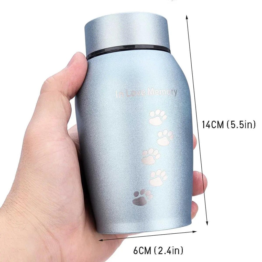 250ML Pets Memorials Urns Pets Dog Cat Birds Mouse Cremation Ashes Urn ...