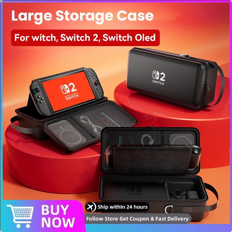 Switch 2 /SwitchOled/Switch Case Storage bag Carrying Case for NS ...