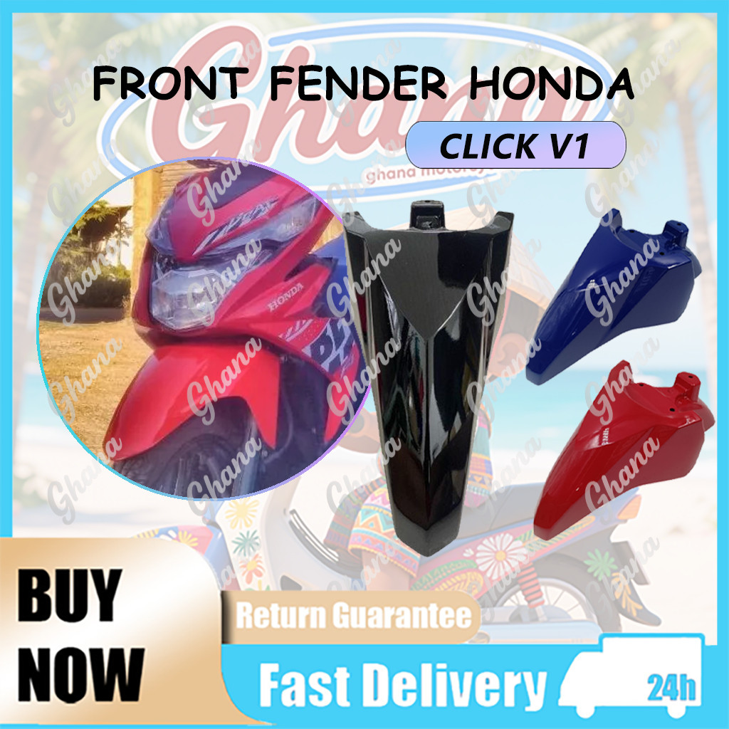 HONDA CLICK V1 A87 MOTORCYCLE PARTS FRONT FENDER | Shopee Philippines