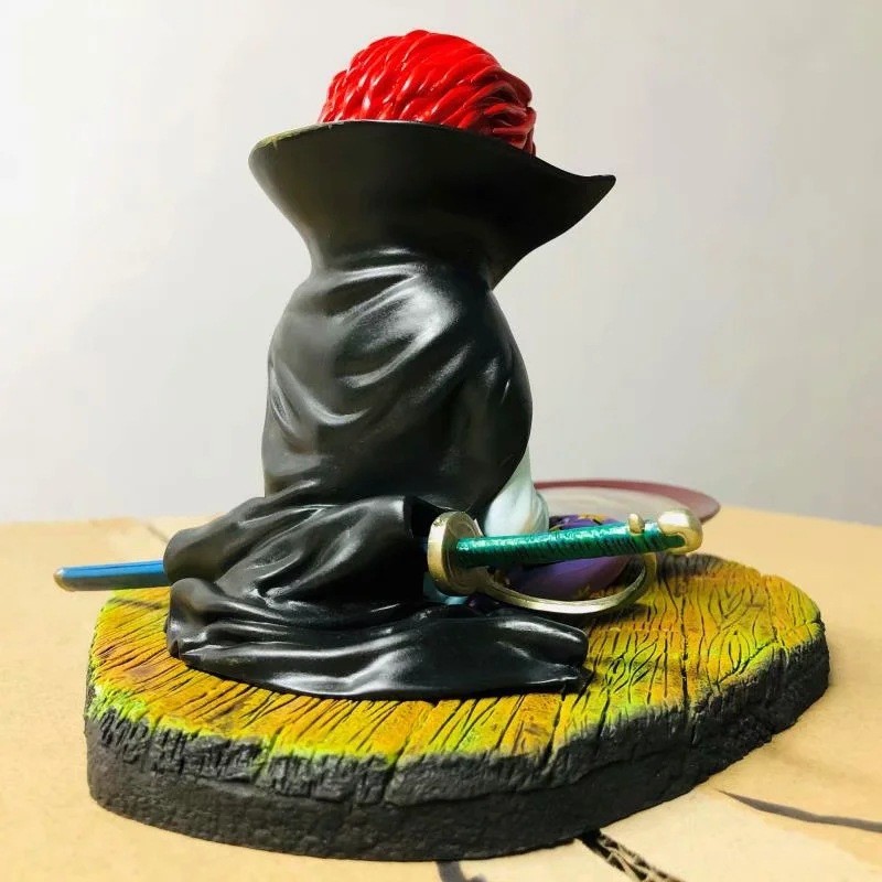 One Piece GK Red-Haired Shanks Drinking Scene Sitting Posture Model ...