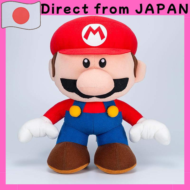 EPOCH Mario vs. Donkey Kong Mini Mario Plush (L) ST Mark Certified for ...