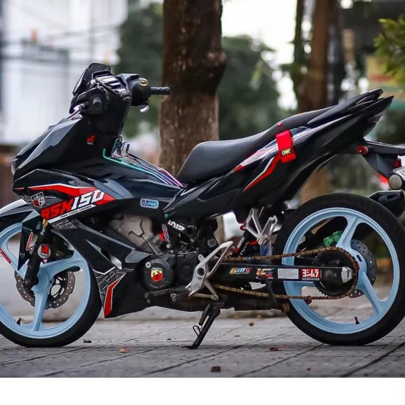 Honda Winner X V2 RSX 150 Removable Sticker Black Car Sticker | Shopee ...