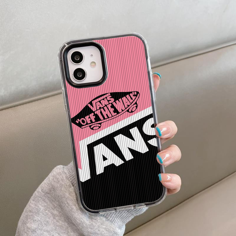 Compatible For iPhone 15 14 13 12 11 Pro Max Case Vans Stickers Collage ...
