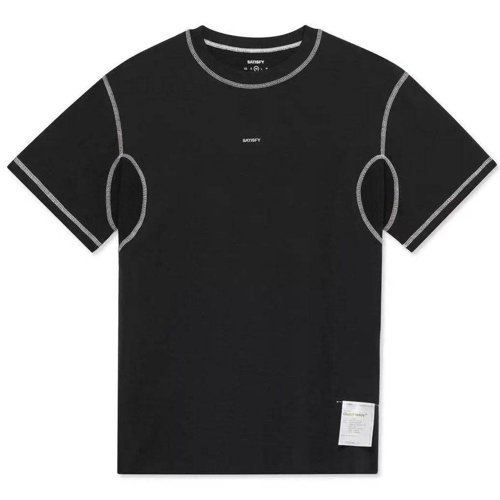 SATISFY Fashion Sports Casual Loose Short Sleeve T-Shirt | Shopee ...