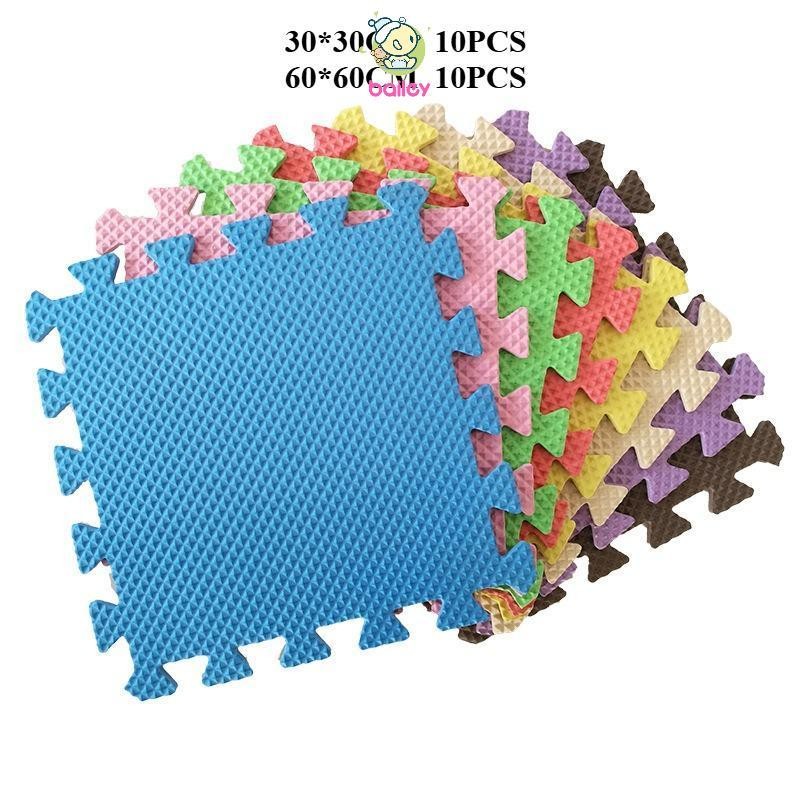 Bailey Baby 10pcs Puzzle Mat Indoor Kids Crawling Mat EVA Foam Play Mat ...