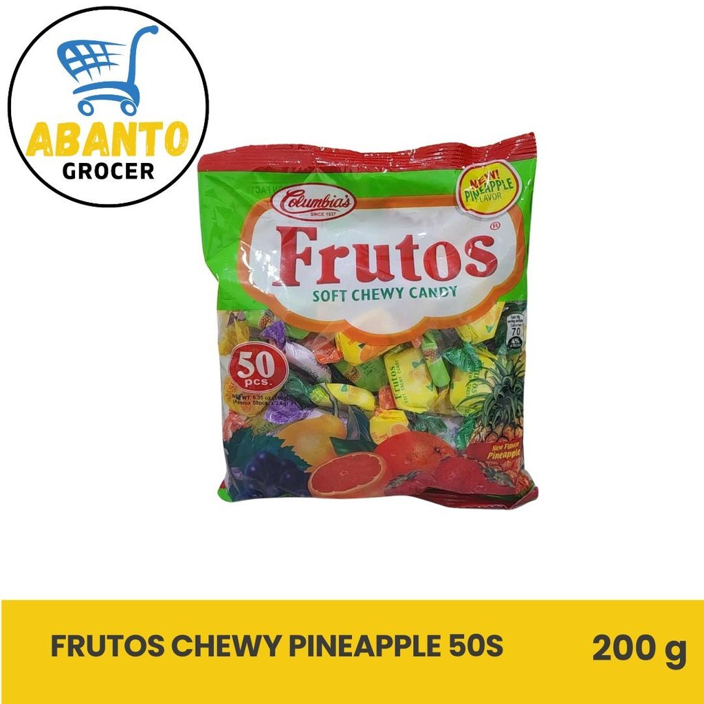 Frutos Chewy Pineapple 50s | Shopee Philippines
