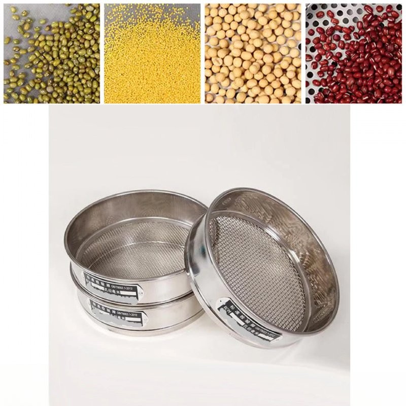 10/60/100/200/500 Mesh Punching Frame Stainless Steel Mesh Flour Sieve ...