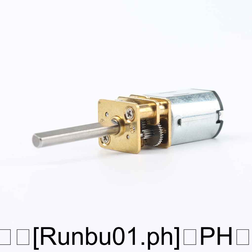 1/2/3/5 30RPM-1000RPM 20mm Long N20 Gear Motor Motor 6V DC Miniature ...
