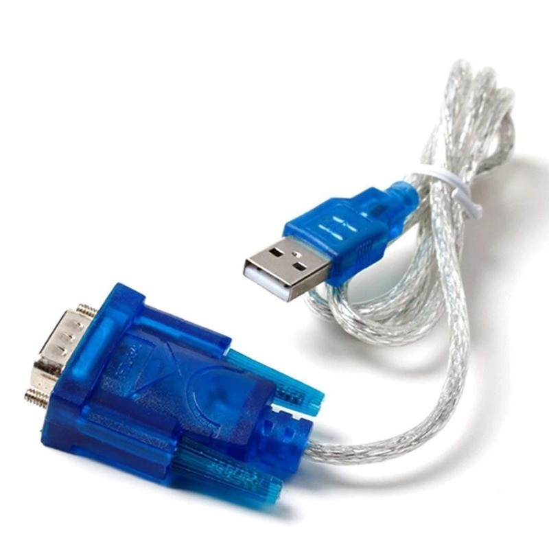 USB To RS232 COM Port Serial PDA 9 Pin DB9 Cable Adapter | Shopee ...