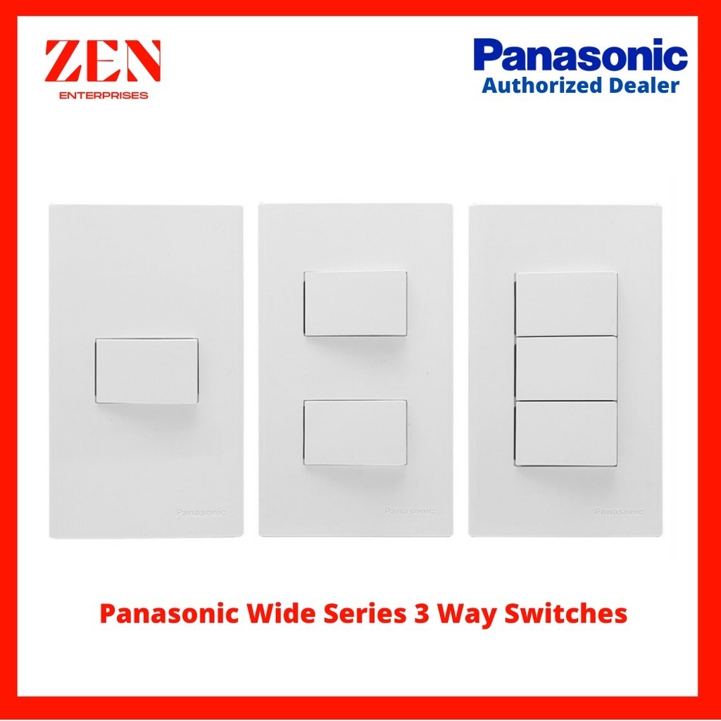 Pana sonic WEG Wide Series 1 Way / 3 Way Switches | Shopee Philippines