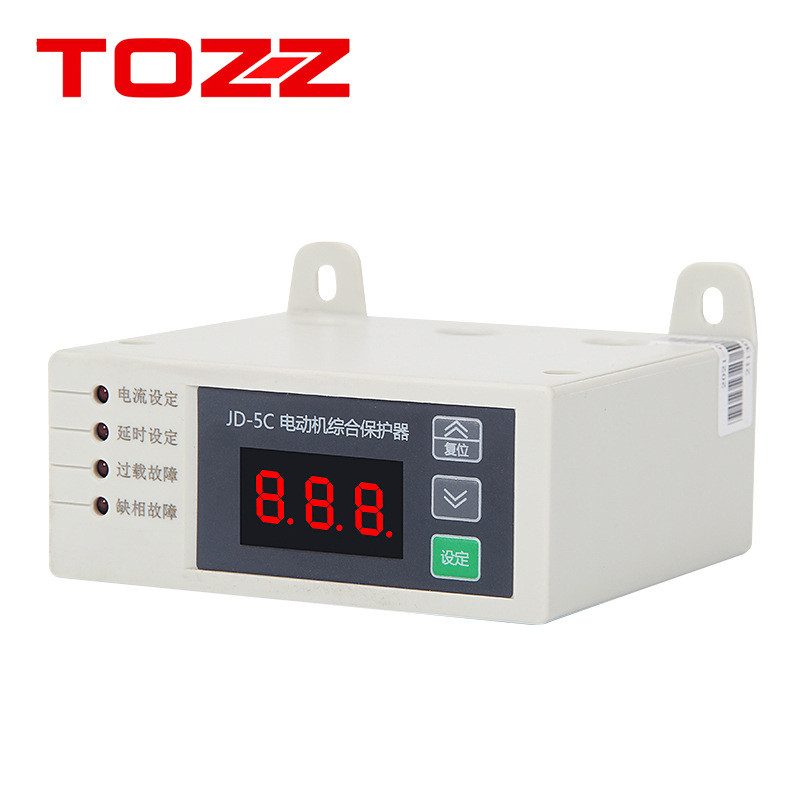 Intelligent Digital Display Motor Comprehensive Protector JD-5C Phase ...