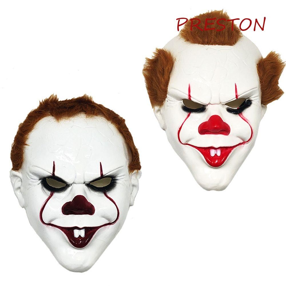 PRESTON Halloween Mask Full Face Scary Costumes Accessories Helmet ...