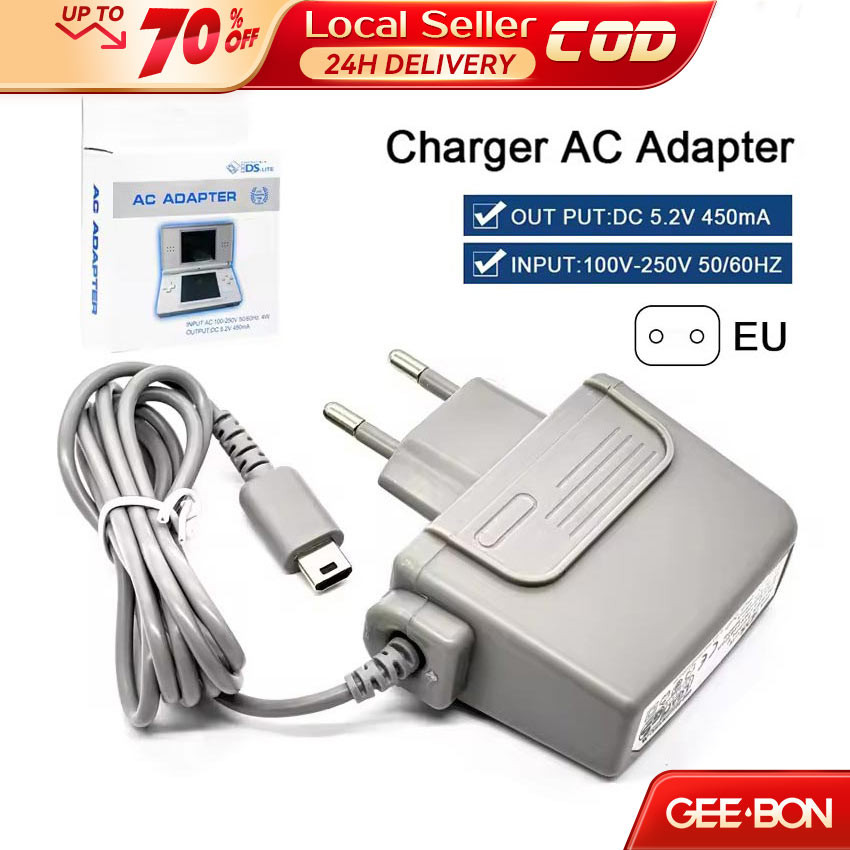 GEEBON Game Console Charger for Nintendo 3DS/DSi/DSi XL/2DS/ 2DS XL/New ...